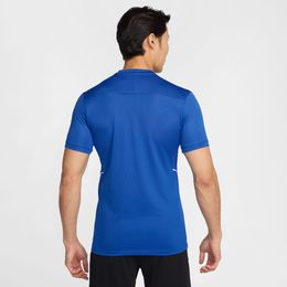 Nike Herren Fu&szlig;balltrikot "Nike Academy Men's Dri-FIT Short-Sleeve Soccer Top", blau, Gr. XXL, Obermaterial: 100% Polyester, Trikots, f&uuml;r