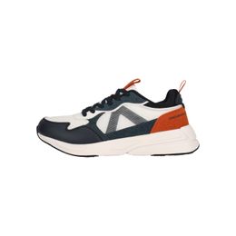 Endurance Herren Sneaker "Abantes", Gr. 42, blau, Kunstfaser, Lederimitat, Schuhe, mit Allwetterprofil und gepolsterter Ferse