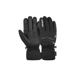 Reusch Damen Skihandschuhe "Fergus GORE-TEX", schwarz-wei&szlig;, Gr. 8, mehrfarbig, 90% Polyester, 10% Polyurethan, Handschuhe, warm, wasserdicht und