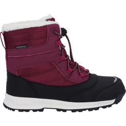Hi-Tec Kinder Wanderschuh "Hi-Tec Stiefel Leo WP JRG", Gr. 39beere, PU: 65% + Textil: 35% Fleece: 100% 50% Mesh + 50% EVA 50% Gummi + 50% EVA, Schuhe