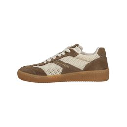 Marc O'Polo MARC O'POLO Damen Sneaker "Marc O'Polo Sneaker Veloursleder/Textil", Gr. 38beige, braun, Textil, Veloursleder, Schuhe