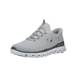 Sneaker Skechers "Skechers Sneaker Textil", Herren, Gr. 43, grau, Textil, Schuhe Sneaker