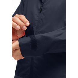Maier Sports Damen Regenjacke "Brocken W"dunkelblau, Gr. 34, 100% Polyester, Jacken, Damen Jacke wasserdicht, moderner Windbreaker, Outdoorjacke,