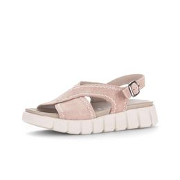 Gabor Damen Plateausandaletten "Plateau Sandale", Gr. 40, rosa, Schuhe
