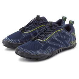 John Devin Damen Sneaker "Freizeitschuh, Halbschuh, Turnschuh, Barfu&szlig;schuh", Gr. 39, blau, Obermaterial: 90% Textilmaterial, 10% Lederimitat.