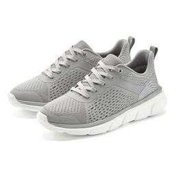 John Devin Herren Sneaker "Schn&uuml;rschuh, Halbschuh, Freizeitschuh, Schn&uuml;rhalbschuh, Turnschuh", Gr. 39, grau, Obermaterial: 80% Textilmaterial, 20%