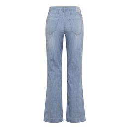 Brax Damen 5-Pocket-Jeans "Style MARY S BOOT", blau, Gr. 44, Denim/Jeans, 75% Baumwolle, 17% Polyester, 5% Elastomultiester, 3% Elasthan, Jeans