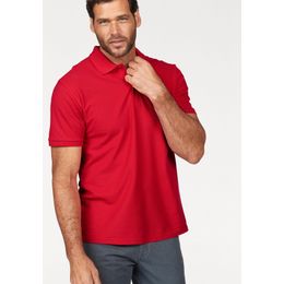 Herren Poloshirt, rot, Gr. XL, Fruit of the Loom, Piqu&eacute;, Obermaterial: 100% Baumwolle, Shirts, Piqu&eacute;, unifarben