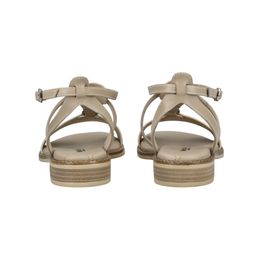 Nero Giardini Damen Riemchensandale "Nero Giardini Sandalen Leder", Gr. 36beige, Leder, Schuhe
