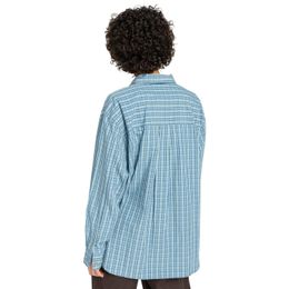 Element Damen Langarmshirt "Napkins"napkins blau, Gr. L, Obermaterial: 100% Baumwolle., Shirts