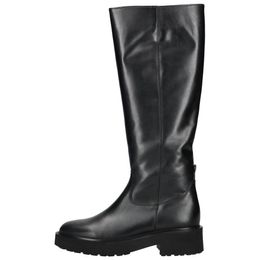Gabor Damen Stiefel "Gabor Stiefel Glattleder", Gr. 38, schwarz, Glattleder, Schuhe