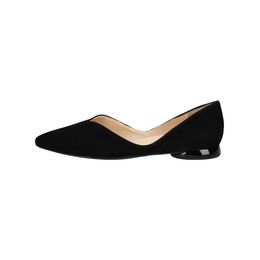H&ouml;gl H&Ouml;GL Damen Ballerina "H&ouml;gl Ballerinas Veloursleder", Gr. 37,5schwarz, schwarz, Veloursleder, Schuhe