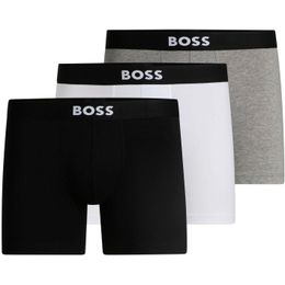 BOSS Herren Trunk "3P BOSS ONE", Gr. XXLassorted pre 999, Jersey, Obermaterial: 95% Baumwolle, 5% Elasthan, Unterhosen