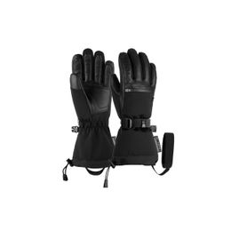 Reusch Damen Skihandschuhe "Giada R-TEX XT", schwarz, Gr. 6, unifarben, 69% Polyester, 15% Polyamid, 14% Ziegenleder, 2% Elasthan, Handschuhe,