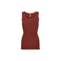 soyaconcept Damen Funktionstop "Soya Concept Top SC_SARONA"4577 mineral rot, Gr. L, Obermaterial: 55% Seide, 45% Baumwolle, Tops