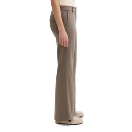 Marc O'Polo MARC O'POLO Damen Chinohose "aus Superstretch-Twill", braun, Gr. 40, unifarben, Twill, Obermaterial: 58% Baumwolle, 32% Modal, 7% Polyester, 3%