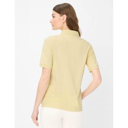 Brax Damen Poloshirt "Style CLEO"gelb, Gr. 46, 97% Baumwolle, 3% Elasthan, Shirts