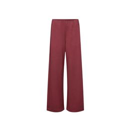 Chinohose WASABI CONCEPT "Wasabi Concept Trouser WA-SABINA 76", Damen, Gr. 44, Normalgr&ouml;&szlig;en, 4470 dunkel rot, Obermaterial: 48% Modal, 48% Polyester, 4% Elasthan, Hosen Chinohose