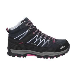 CMP Kinder Wanderschuh "KIDS RIGEL MID WP TREKKING SHOES", Gr. 40, schwarz, Leder, Schuhe, wasserdicht