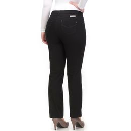 KjBRAND Damen Stretch-Jeans "Betty Denim Stretch", schwarz, Gr. 46, unifarben, Denim/Jeans, Obermaterial: 85% Baumwolle, 13% Polyester, 2% Elasthan,