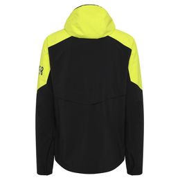Ziener Herren Regenjacke "NEMIL-Z", schwarz, Gr. 56, Obermaterial: 100% Polyester, Jacken