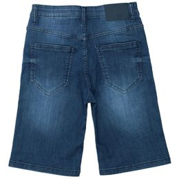 STACCATO M&auml;dchen Jeansbermudas, blau, Gr. 170, unifarben, Denim/Jeans, Obermaterial: 80% Baumwolle, 19% Polyester, 1% Elasthan, Jeans, im