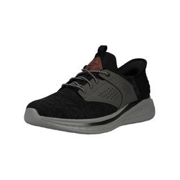 Skechers Herren Sneaker "Skechers Sneaker Textil", Gr. 44schwarz, grau, Textil, Schuhe