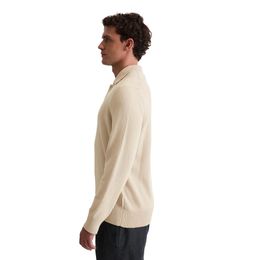 Marc O'Polo MARC O'POLO Herren Strickpullover "aus Bio-Baumwoll-Boucl&eacute;", beige, Gr. XXL, unifarben, Obermaterial: 88% Baumwolle, 7% Polyester, 5% Polyamid,