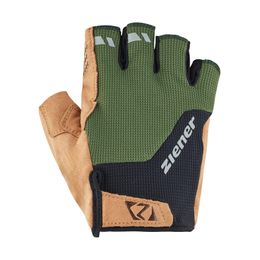 Ziener Herren Fahrradhandschuhe "COMO-Z", gr&uuml;n, Gr. 8, Materialmix, Handschuhe