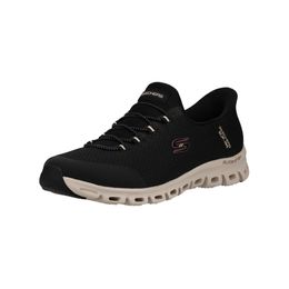 Sneaker Skechers "Skechers Sneaker Textil", Damen, Gr. 36, schwarz, wei&szlig;, Textil, Schuhe Sneaker
