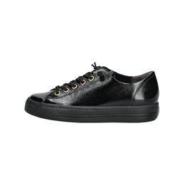 Paul Green Damen Sneaker "Paul Green Sneaker Leder", Gr. 42,5, schwarz, Leder, Schuhe