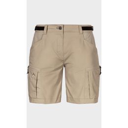 Sch&ouml;ffel SCH&Ouml;FFEL Damen Shorts "Shorts Style Maghera WMN"4705, beige, Gr. 42, Oberstoff: 88% Nylon, 12% Elasthan; Oberstoff Besatz: 65% Polyester, 35%