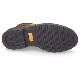 Camel Active Herren Schn&uuml;rboots, Gr. 41, braun, Leder, Schuhe, Winterboots, Stiefel mit gepolsterter Innensohle