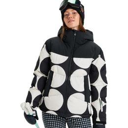 Roxy Damen Snowboardjacke "Alofted Puffy 15K"schwarz big dots, Gr. M, Obermaterial: 100% Microfaser;, Jacken
