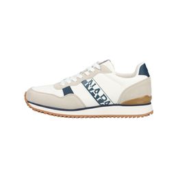 Napapijri Herren Sneaker "Napapijri Sneaker Lederimitat/Textil", Gr. 40, beige, Lederimitat, Textil, Schuhe