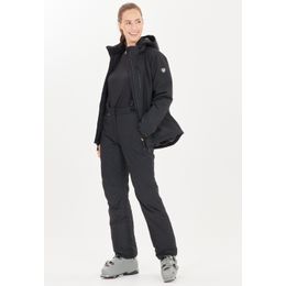 WHISTLER Damen Skihose "Fairway", schwarz, Gr. 44, unifarben, 100% Polyester, Hosen, mit wasser- und winddichter Funktionsmembran