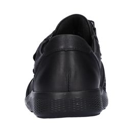 Waldl&auml;ufer WALDL&Auml;UFER Damen Klettschuh "M-IRA", Gr. 5,5, schwarz, Nappaleder, Nubukleder, Textil, Schuhe, Halbschuh, Komfortschuh in besonders breiter