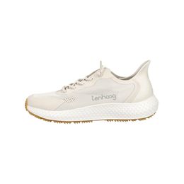 TENHAAG Damen Sneaker "Tenhaag Sneaker Mesh", Gr. 41beige, Textil, Schuhe