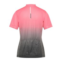 Ziener Damen Radtrikot "NELENIA-Z", pink, Gr. 40, Obermaterial: 100% Polyester. Obermaterial 2: 90% Polyester, 10% Elasthan, Trikots