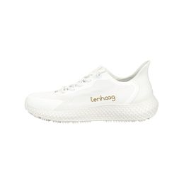 TENHAAG Damen Sneaker "Tenhaag Sneaker Mesh", Gr. 39wei&szlig;, Textil, Schuhe