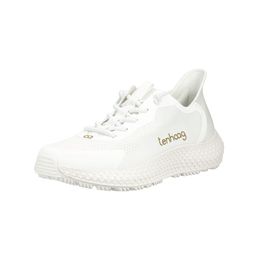 TENHAAG Damen Sneaker "Tenhaag Sneaker Mesh", Gr. 43wei&szlig;, Textil, Schuhe