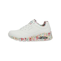 Skechers Damen Sneaker "Skechers Sneaker Lederimitat", Gr. 37wei&szlig;, braun, Lederimitat, Schuhe