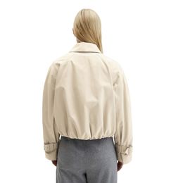 Marc O'Polo MARC O'POLO Damen Outdoorjacke "aus Organic Cotton-Lyocell-Mix"linen beige, Gr. 46, unifarben, Obermaterial: 50% Baumwolle, 50% Lyocell. Futter: 100%