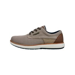 Bugatti Herren Schn&uuml;rschuh "Bugatti Halbschuhe Textil", Gr. 44beige, Textil, Schuhe