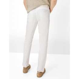 Brax Herren 5-Pocket-Hose "Style CADIZ", wei&szlig;, Gr. 42, Web, 78% Baumwolle, 19% Lyocell, 3% Elasthan, Hosen