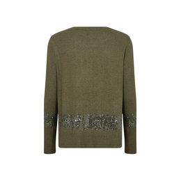 soyaconcept Damen Blusentop "Soya Concept Shirt SC-BIARA 125", gr&uuml;n, Gr. XS, Obermaterial: 74% Viskose, 21% Polyester, 5% Elasthan, Blusen