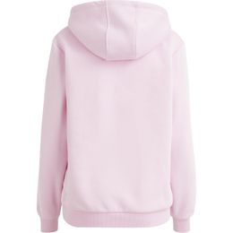 MISS TEE Damen Kapuzensweatshirt "Miss Tee Heart Signs EMB Ladies Fluffy Hoody", rosa, Gr. S, bedruckt, 70% Baumwolle, 30% Polyester, Sweatshirts