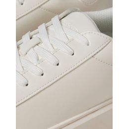 Jack & Jones JACK & JONES Herren Sneaker "JFWASPIRE CUPSOLE", Gr. 40, wei&szlig;, Lederimitat, Schuhe, Schn&uuml;rschuh, Halbschuh, Freizeitsneaker in cleaner Optik