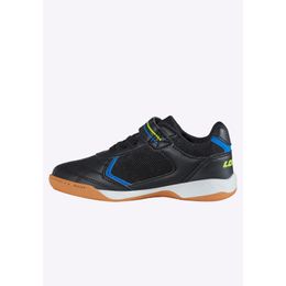 Lotto M&auml;dchen Hallenschuh, Gr. 34, schwarz, Mesh, Synthetik, Schuhe, Indoor Sportschuhe - mit nicht abf&auml;rbender Sohle