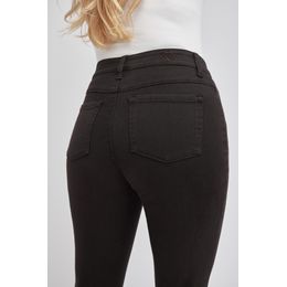 WONDERJEANS Damen Bootcut-Jeansbraun denim, Gr. 40, Denim/Jeans, Obermaterial: 48% Polyester, 30% Baumwolle, 12% Viskose, 6% Modal, 4% Elasthan,